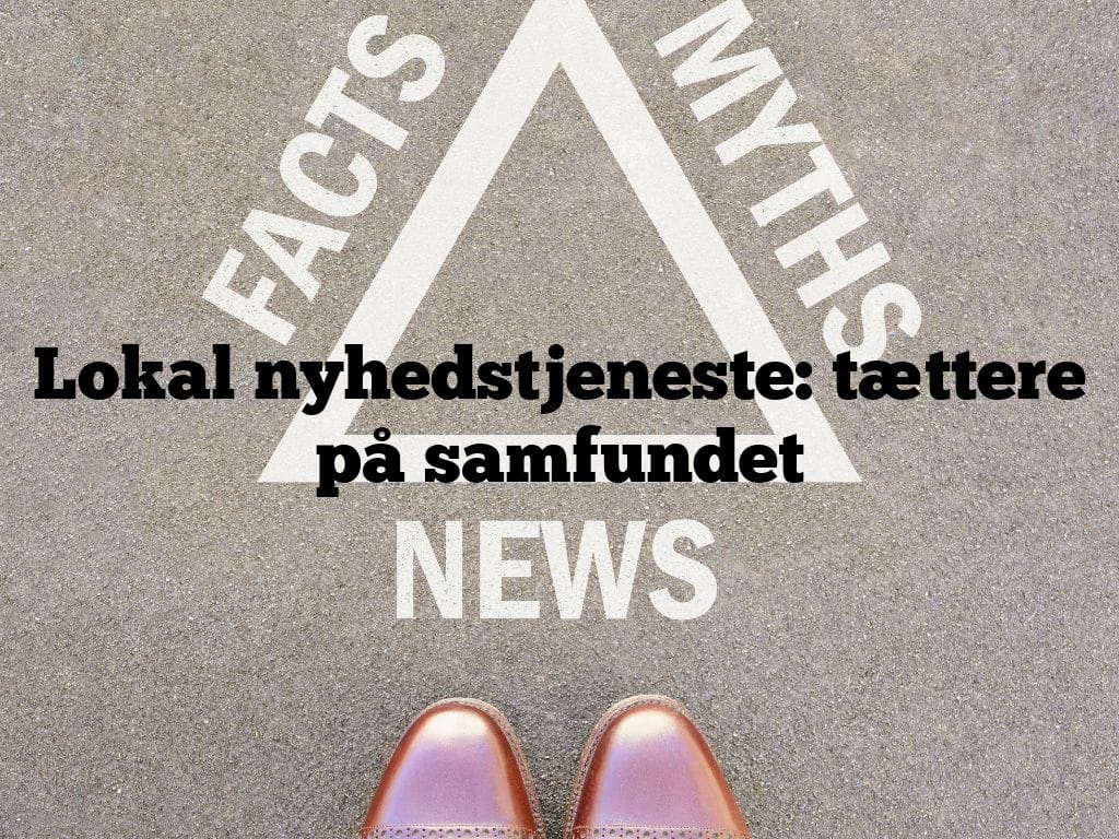 Lokal nyhedstjeneste: tættere på samfundet – Nyhedstrekanten