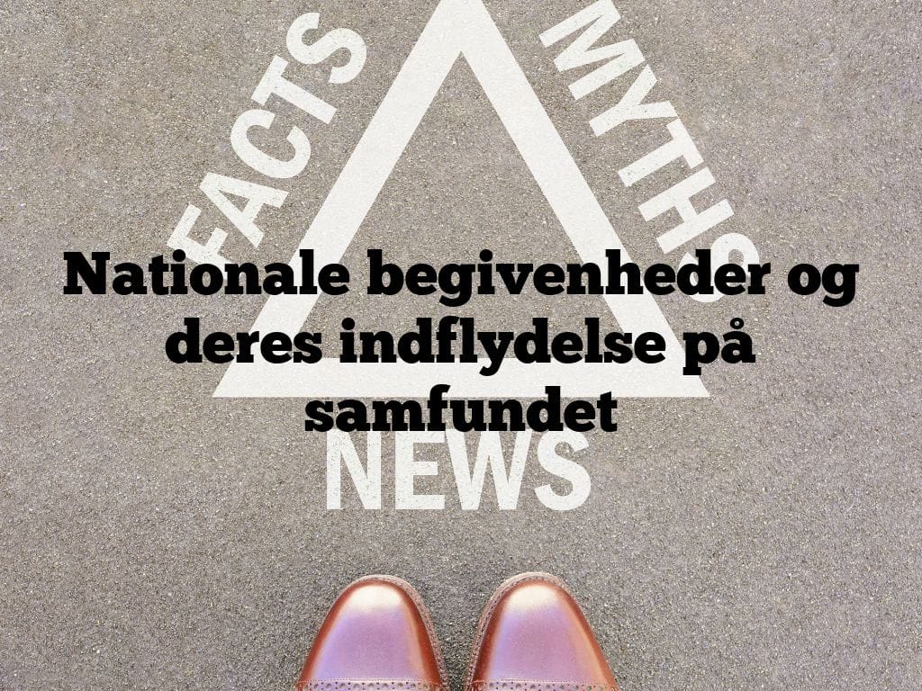 Nationale begivenheder og deres indflydelse på samfundet – Nyhedstrekanten